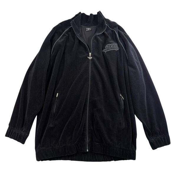 Pony | Jackets & Coats | Pony Sz L Velour Track Jacket Mens Zip Up ...
